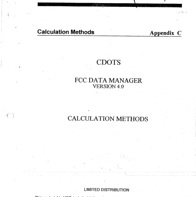 Fluid Catalytic Cracking Calculation Methods
