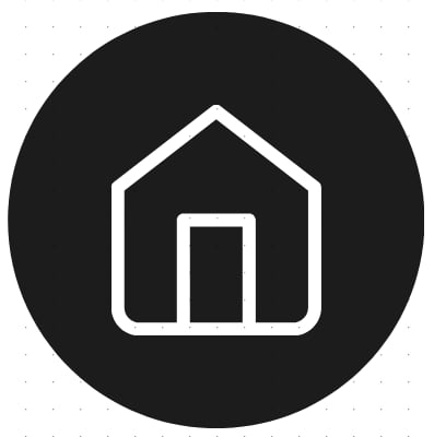 Simple Home Button Logo