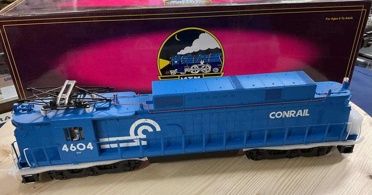 MTH 20-5509-1 Conrail O scale E-33 Rectifier Electric Premier with ...