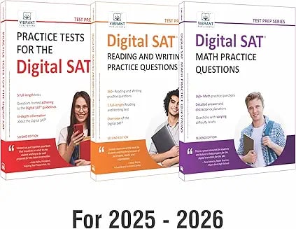 Digital SAT Prep Books 2025-2026 | Pustakbhandar.com