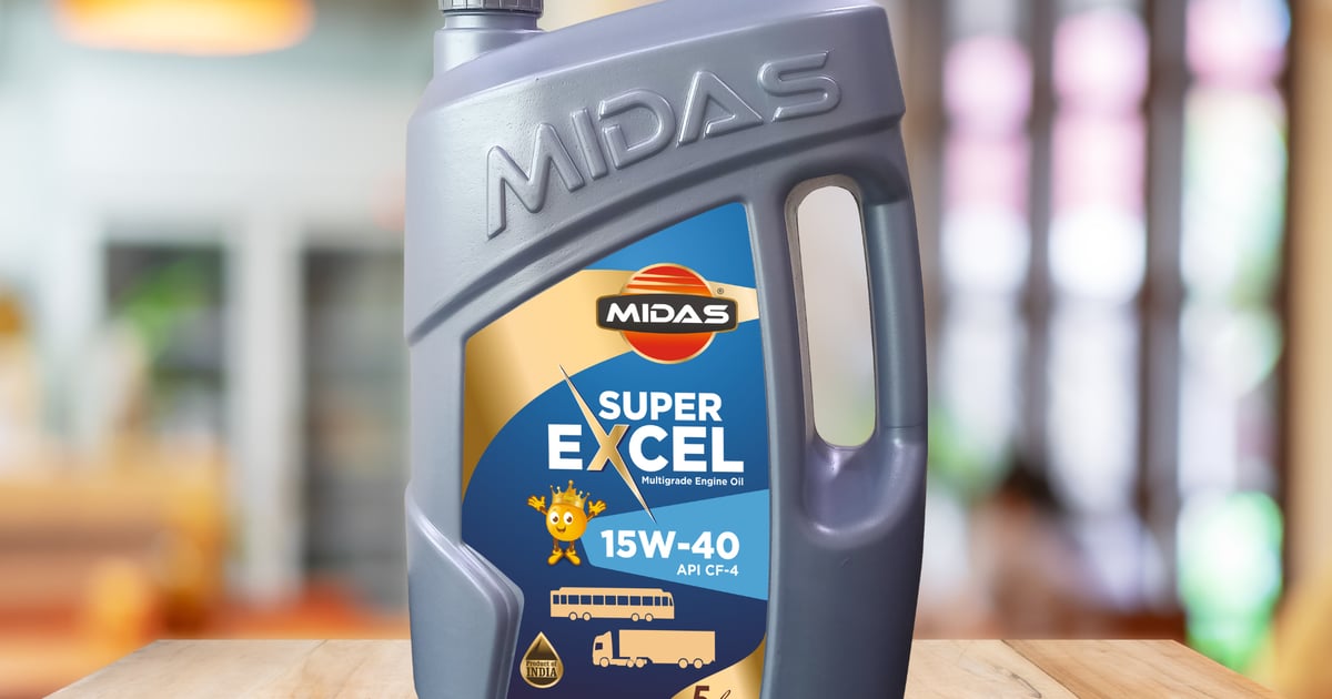 Midas Super Excel CF-4 15W/40 – High-Performance Diesel Engine Oil