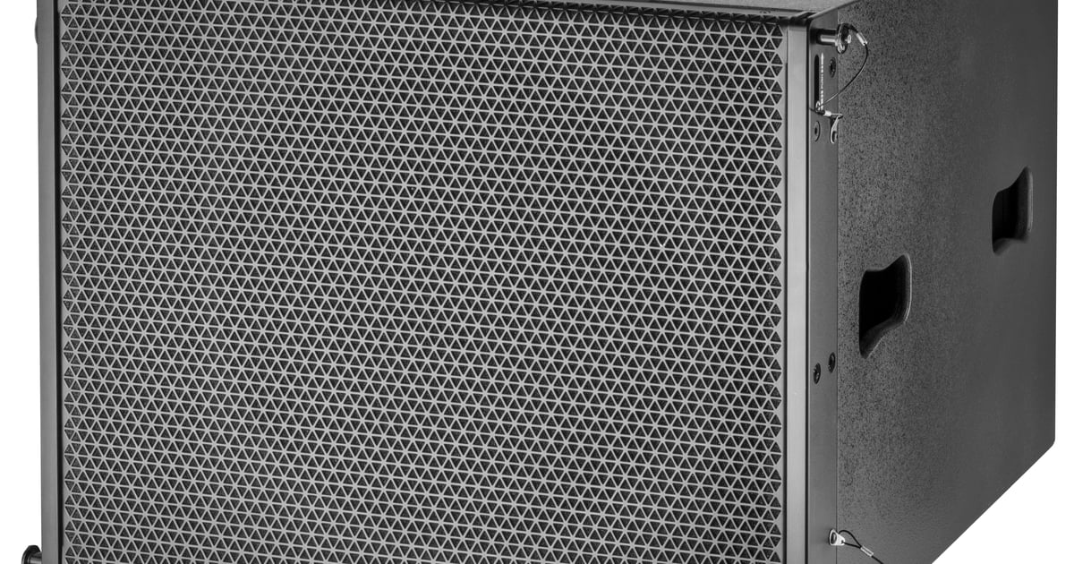 LASUB15SA Active (Dante) Line Array Subwoofer | topo audio