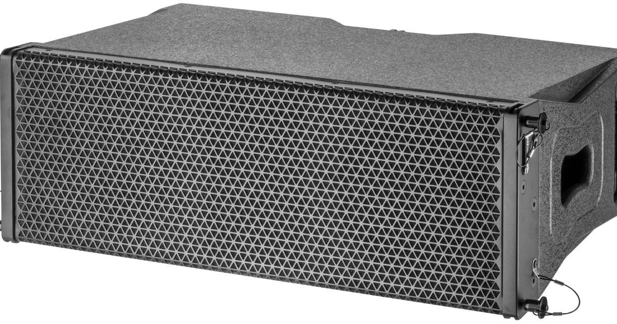 LAS208A Active (Dante) Line Array Speaker | topo audio