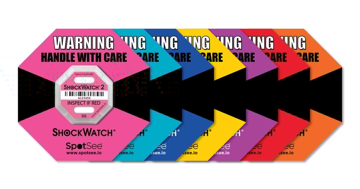 ShockWatch 2 Indicator & Ring Label | Aycell Scientific