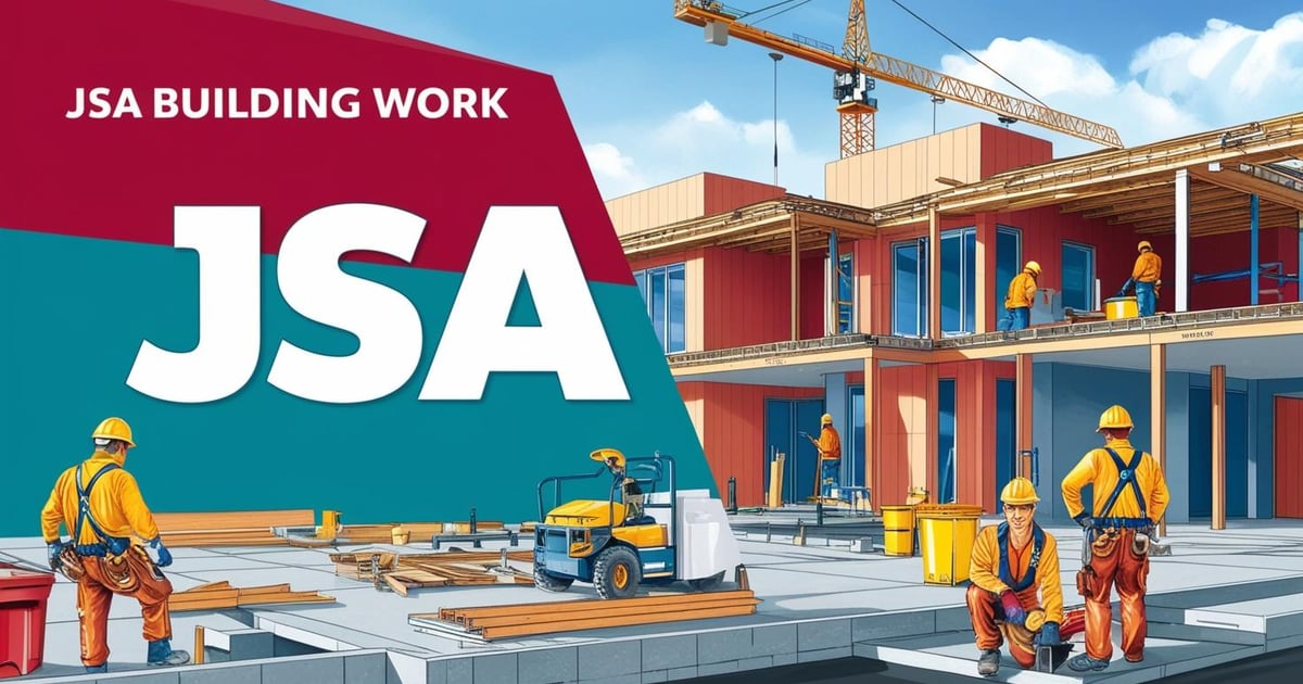 JSA Building Construction Works All 42 files | QHSE documents All