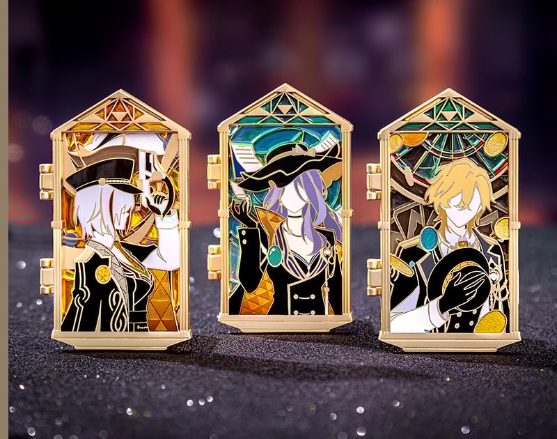 [HONKAI: STAR RAIL] IPC Series Metal Badge | MERCATORIA