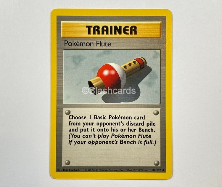 Pokémon - EN - Wizard - Base set - BS86 Pokémon Flute | Slash Cards
