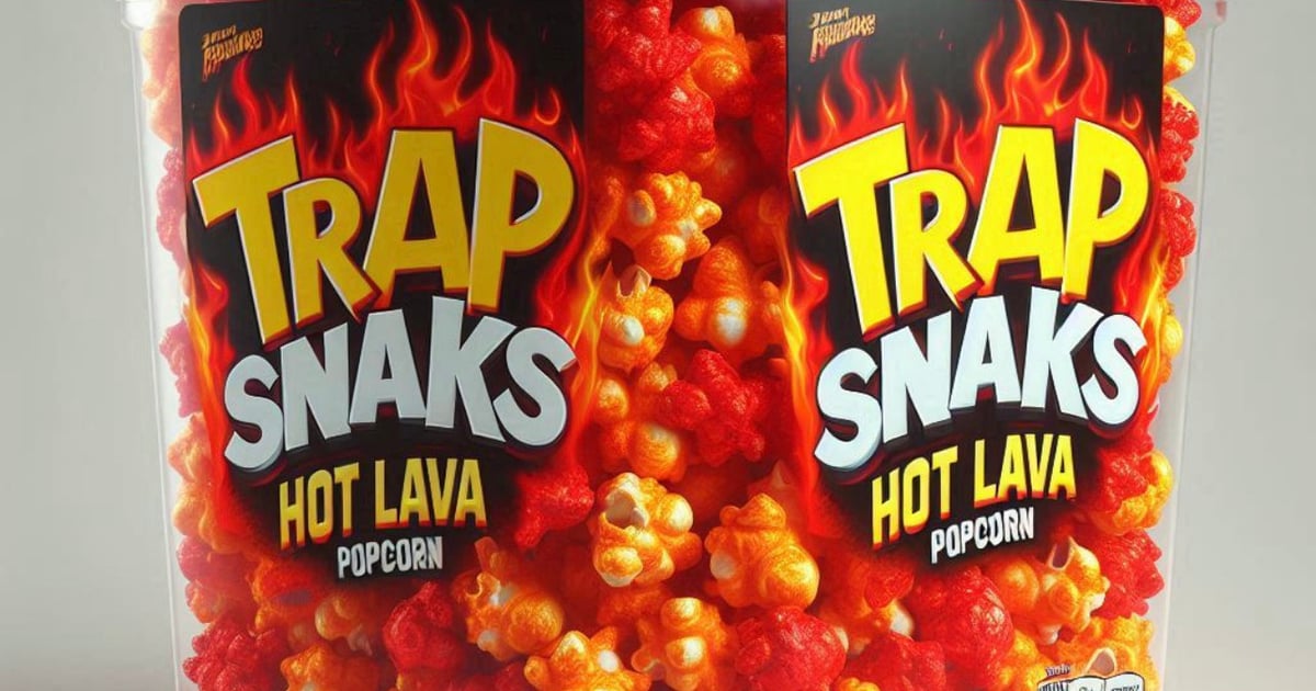 Trap Snaks Hot Lava Popcorn | TRAP SNAKS