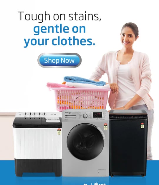 Washing Machine Collection | ANIRAJ ENTERPRISES