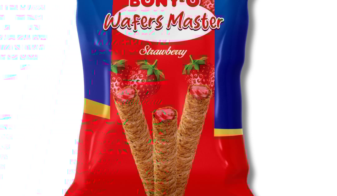 BONY-O Wafers Master Strawberry 80g | Noor Brands