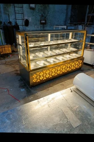 Verticle Shelf Cooling Cake Display Counter | Mastertech Engineering Works