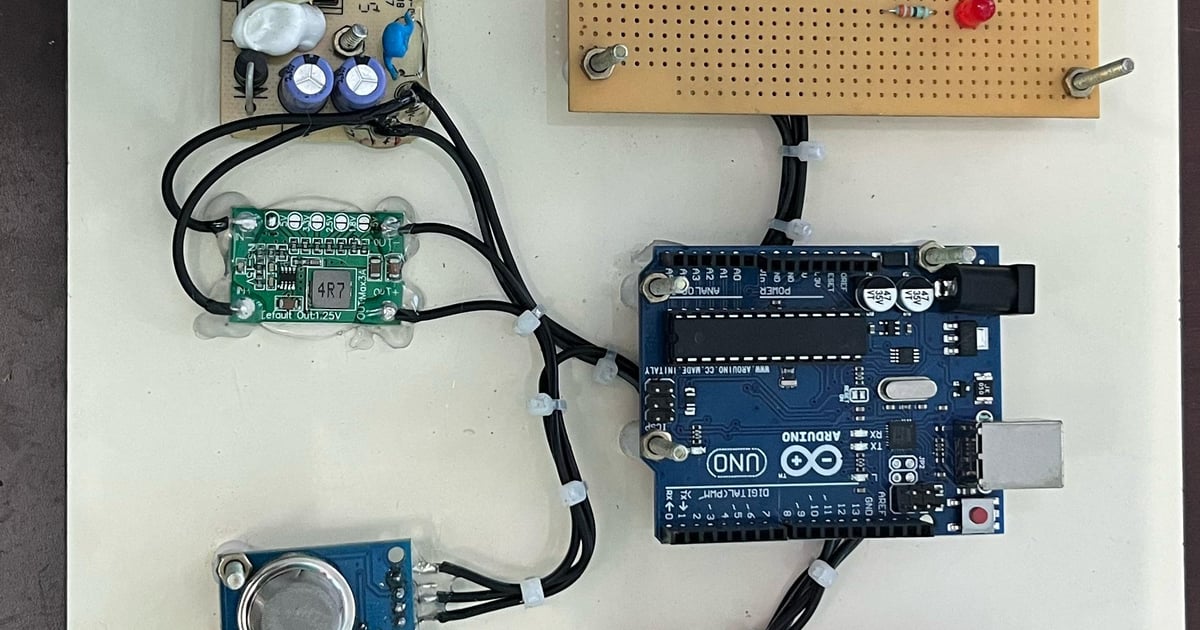 Arduino Projects and Kits/Arduino gas sensor | SPS PROJECT HUB