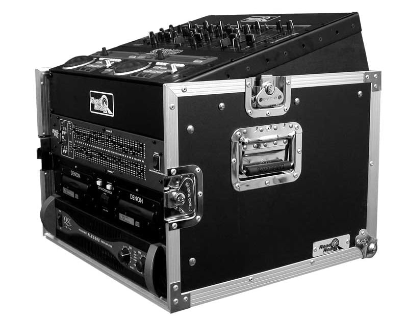 10U Slant Rack with 6U Vertical Rack | Road Ready Cases NZ