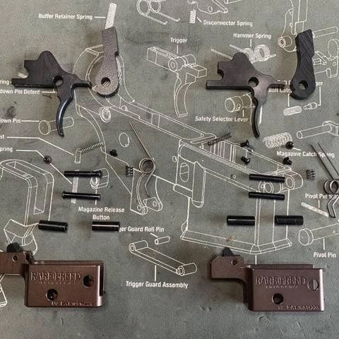Premium Trigger Assembly Kit for Firearm in USA | Rare Breed Triggers
