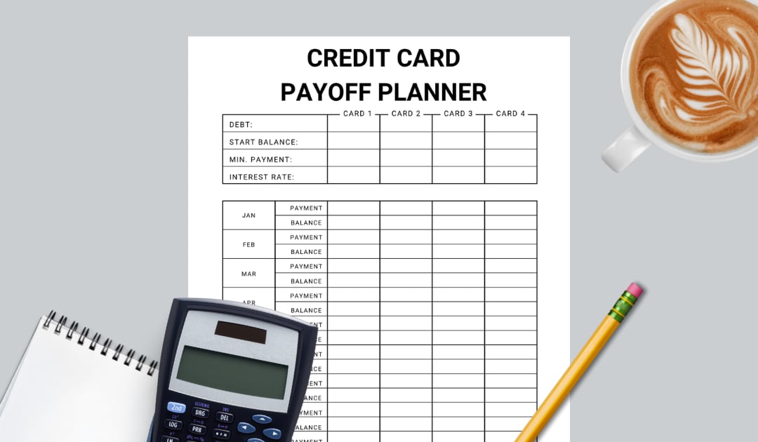 Credit Card Payoff Planner - Printable PDF - Digital Download | Greater ...