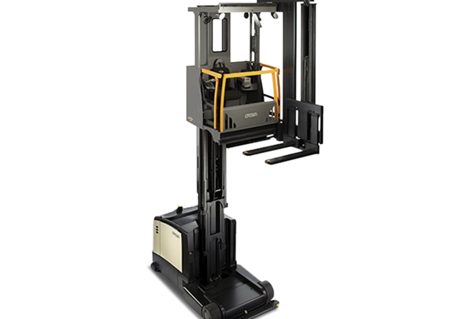 Crown TSP 6500 / 7000 series Turret Stock Picker | Sankalp Intra Logistics