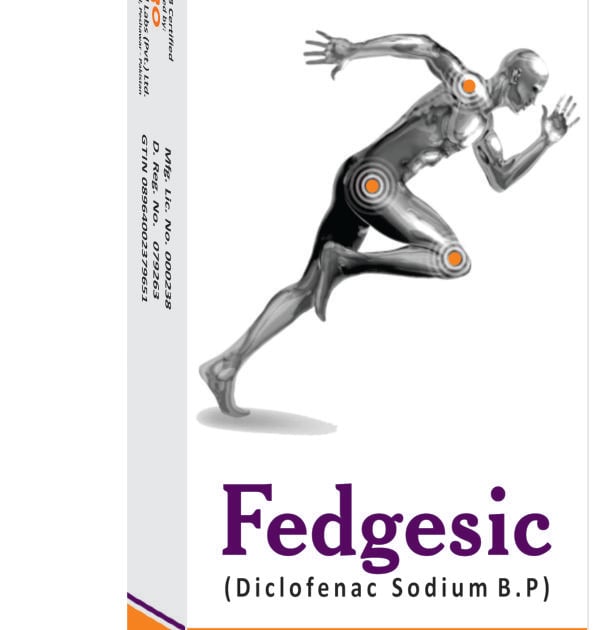 Fedgesic 75mg Tablets | Fedro Pharmaceutical Labs (Pvt.) Ltd