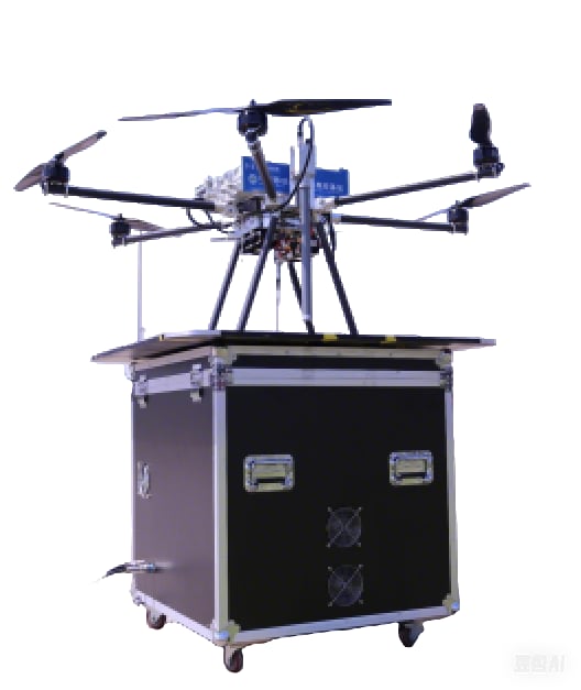 Tethered UAV Relay Platform System(SF-80X-200M20T) | UAV-ROBOT