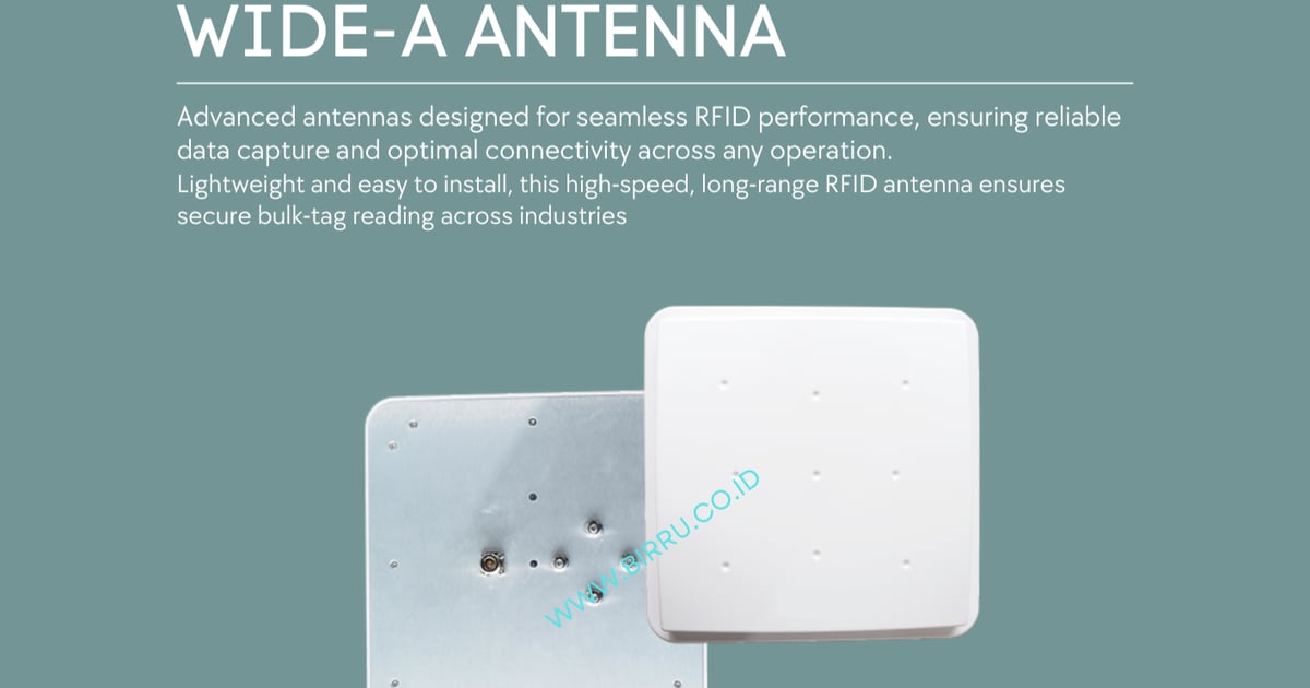 rfid uhf reader antenna label dan software | PT. Birru Kurnia Solusi