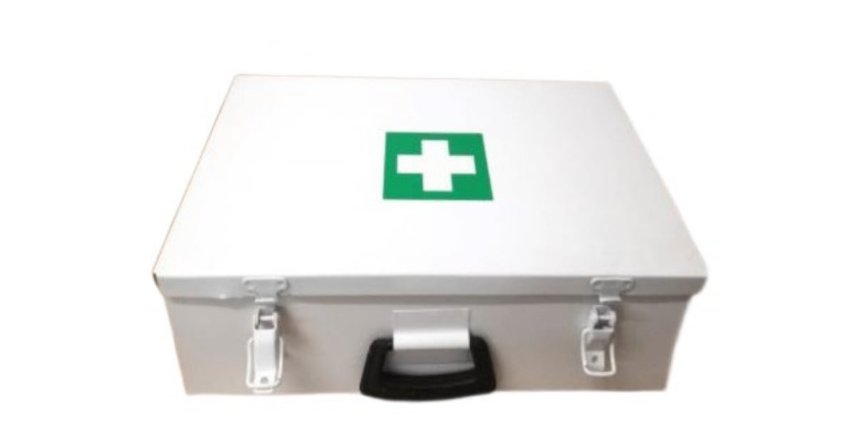 Factory First Aid Box - Regulation 7 (Metal) | Medelec