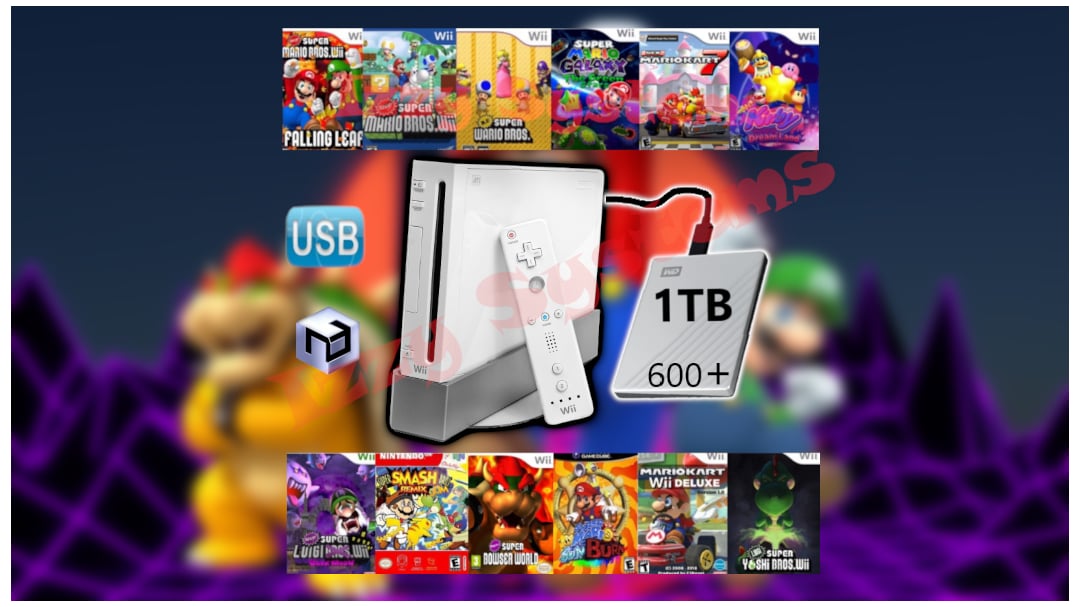 Ultimate Modded Wii with 1TB Drive (600+) + 13,000 Retro | Pro Mod Systems