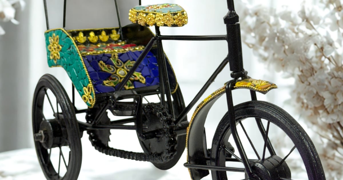 Decorative Rickshaw Model | Narang Craft & Decor