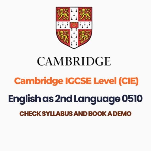 Cambridge IGCSE (CIE) English as Second Language 0510