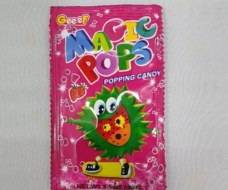 Magic Pops Popping Candy (Strawberry) | King of Snacks