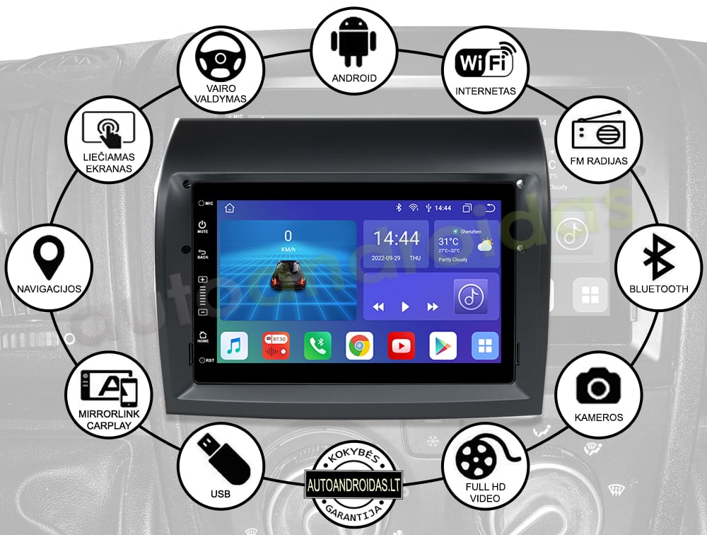 BOXER Android multimedia | DUCATO JUMPER multimedija | ANDROID ...