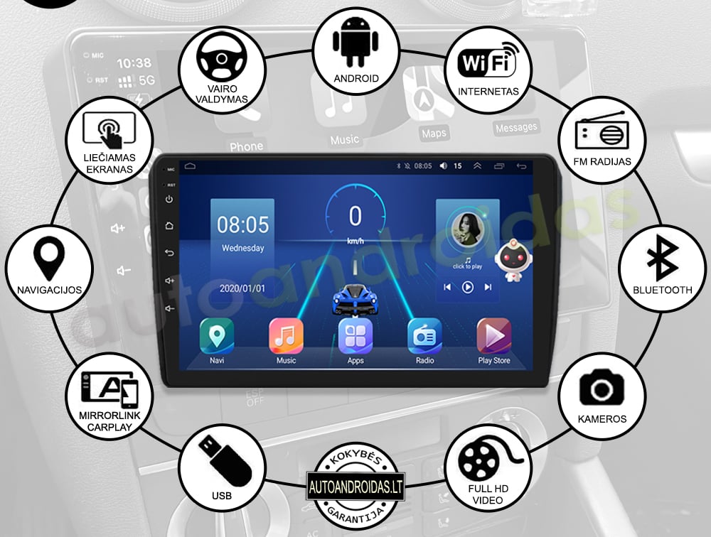 "AUDI A3 8P Android multimedia automagnetola carplay | ANDROID MULTIMEDIA | CARPLAY | ANDROID AUTO