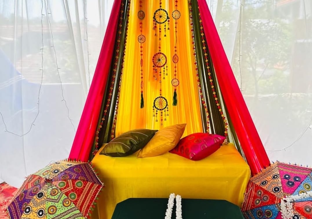 Haldi and Mehndi Decorations | Jamshedpur Balloon Decoration