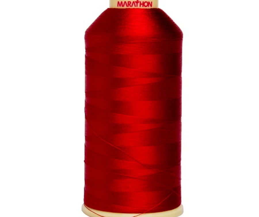 Marathon Embroidery Machine Thread 5000m Spool Rayon 1050 Scarlet ...