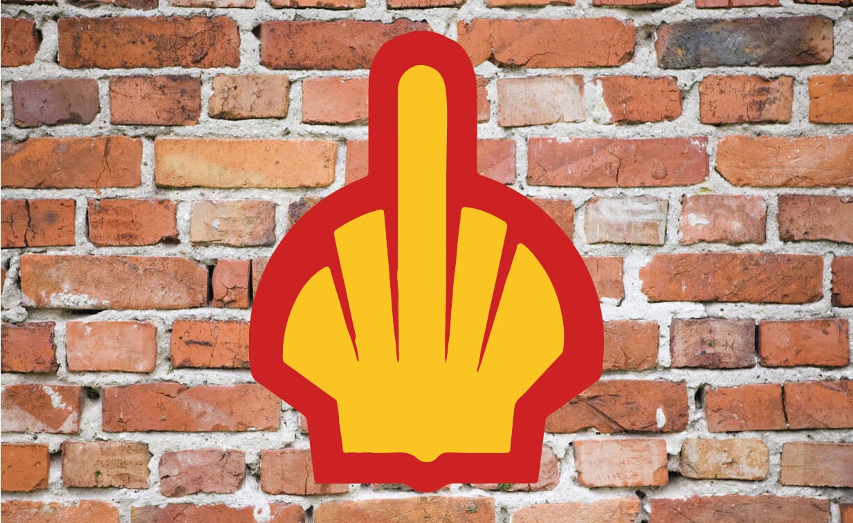 Shell Middle Finger | AM Signs