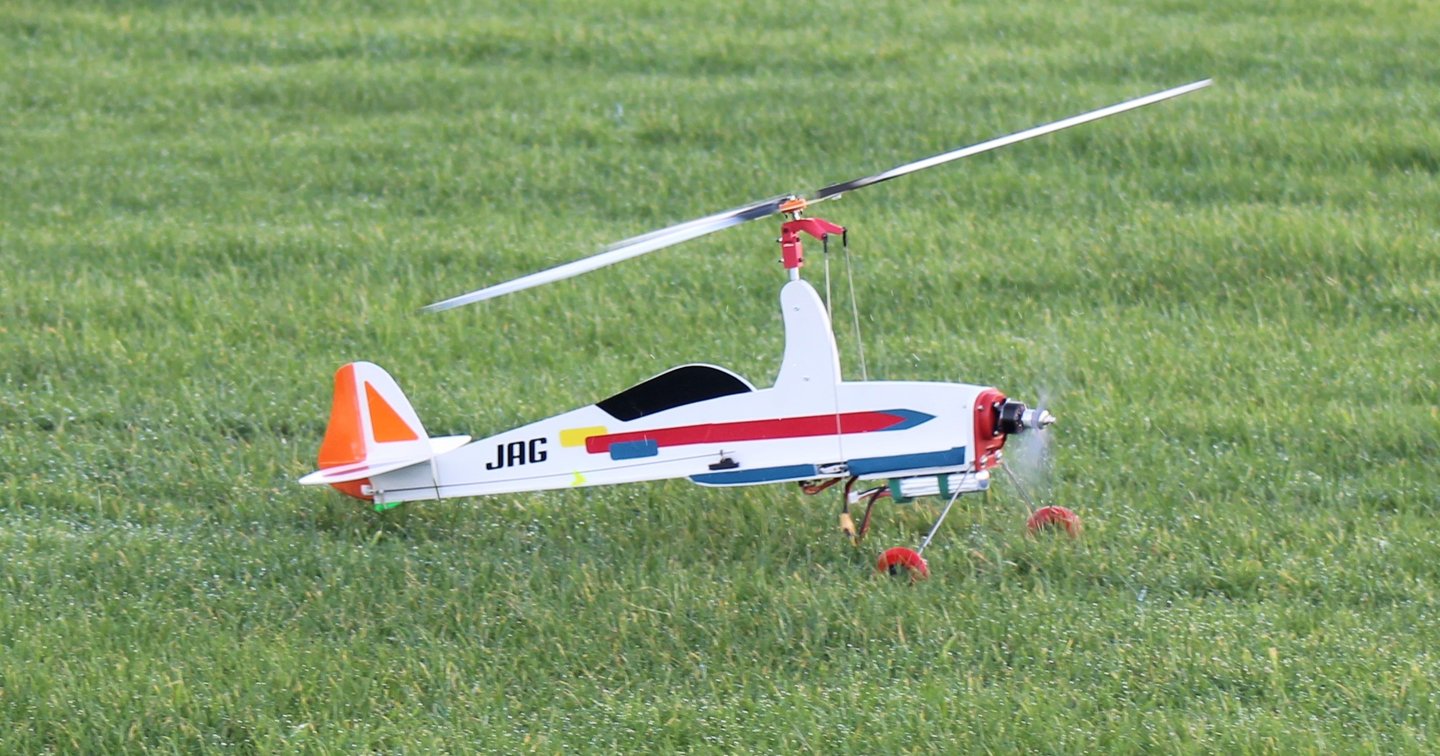 JAG Autogyro by John Keats - RC Model Autogyro - Laser Cut Balsa/Ply ...