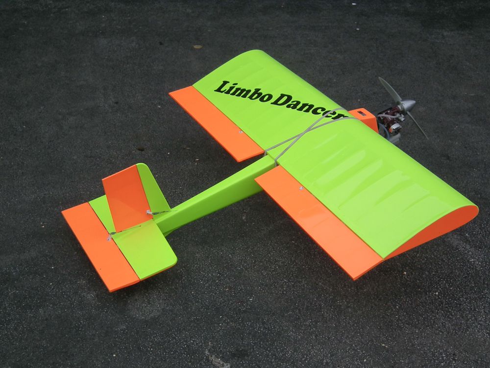 Limbo Dancer - Classic Fun Fly RC model - IC/Electric - Laser Cut Balsa ...