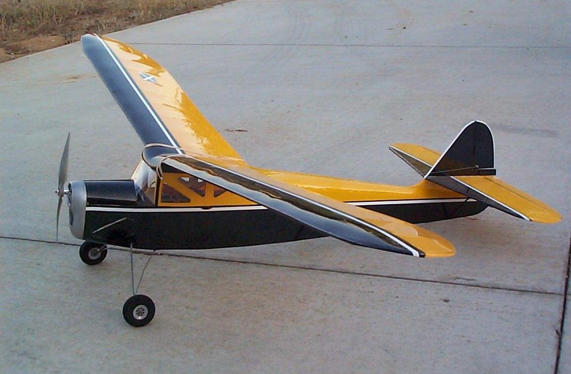 Black Magic ~ 60in 1956 RC Cabin Model ~ Laser-cut Balsa Wing RIB ...