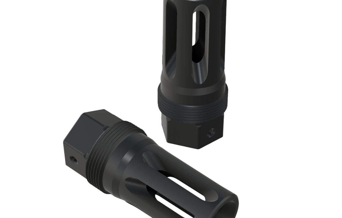 Full Size Flash Hider (1/2-28) Plan-B Suppressor Mount | Comstock Armory