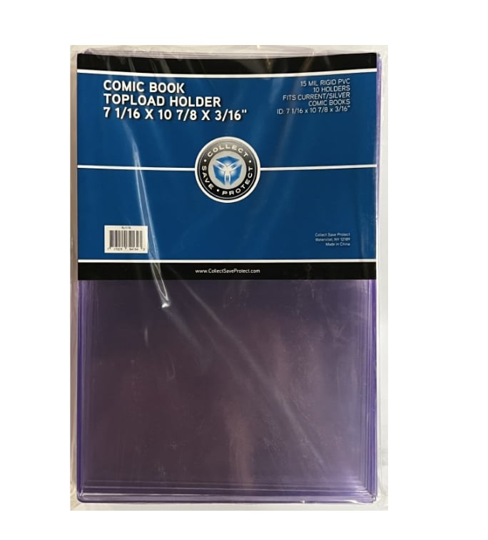100ct Comic Top Loader Pack - FREE SHIPPING!!! | mysupernerd