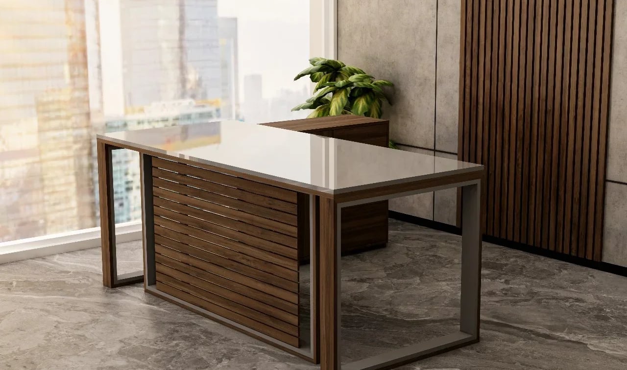 Al-Nur Executive Desk Dubai | Prestige Leadership Desk | Royal Real Touch