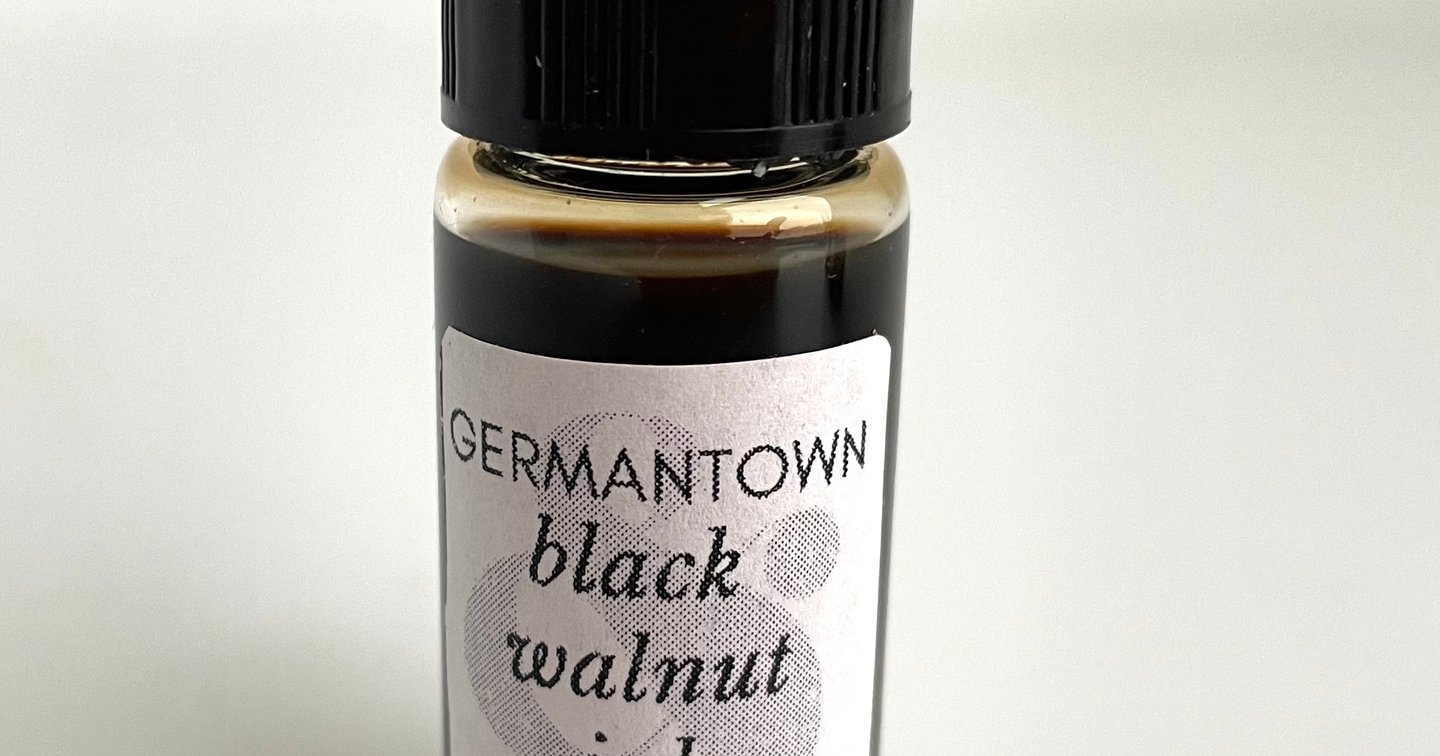 Germantown Black Walnut Drawing Ink | Indigo in Green
