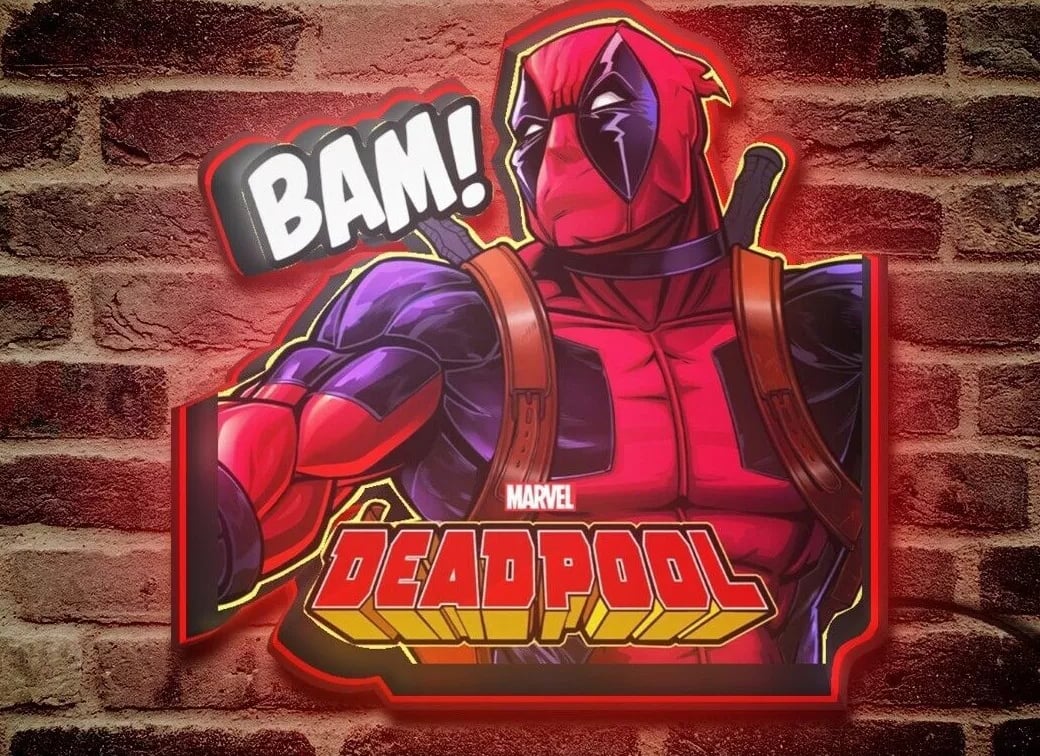 Deadpool Pinball Topper LED Lightbox - Enhance Your Gaming Experience ...
