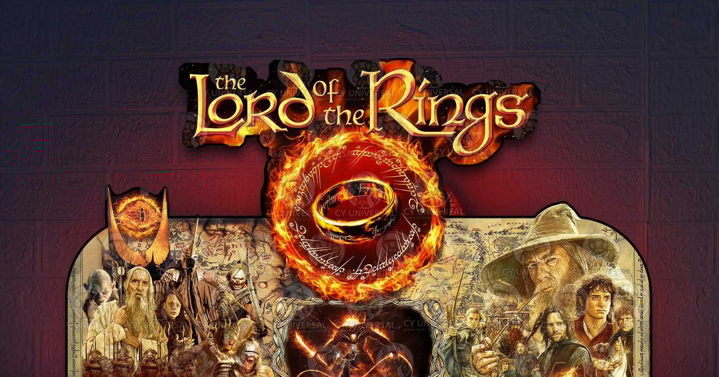 The Lord of the rings Pinball Topper - Battle for the realm | CY Universal