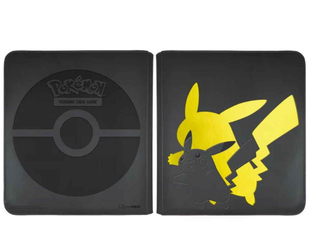 Ultra Pro Pokemon- Elite Series Pikachu 12-Pocket Zippered PRO-Binder ...