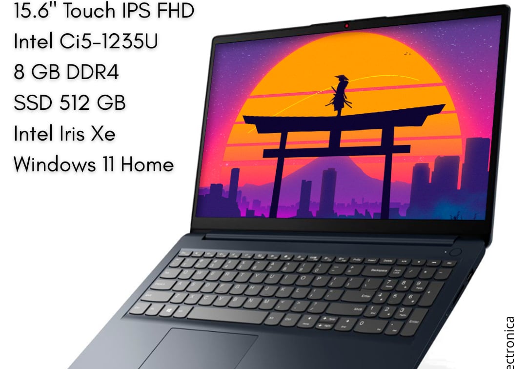 Lenovo IdeaPad 82QD00HMUS 15.6" Intel Ci5-1235U 8 GB DDR4 512 GB SSD ...