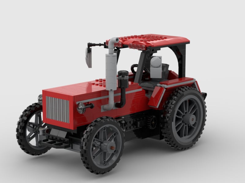 Working Tractor MOC | BlueBrickMOCs
