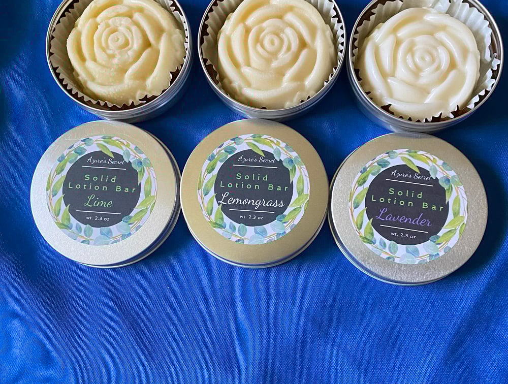 Solid Lotion Bars