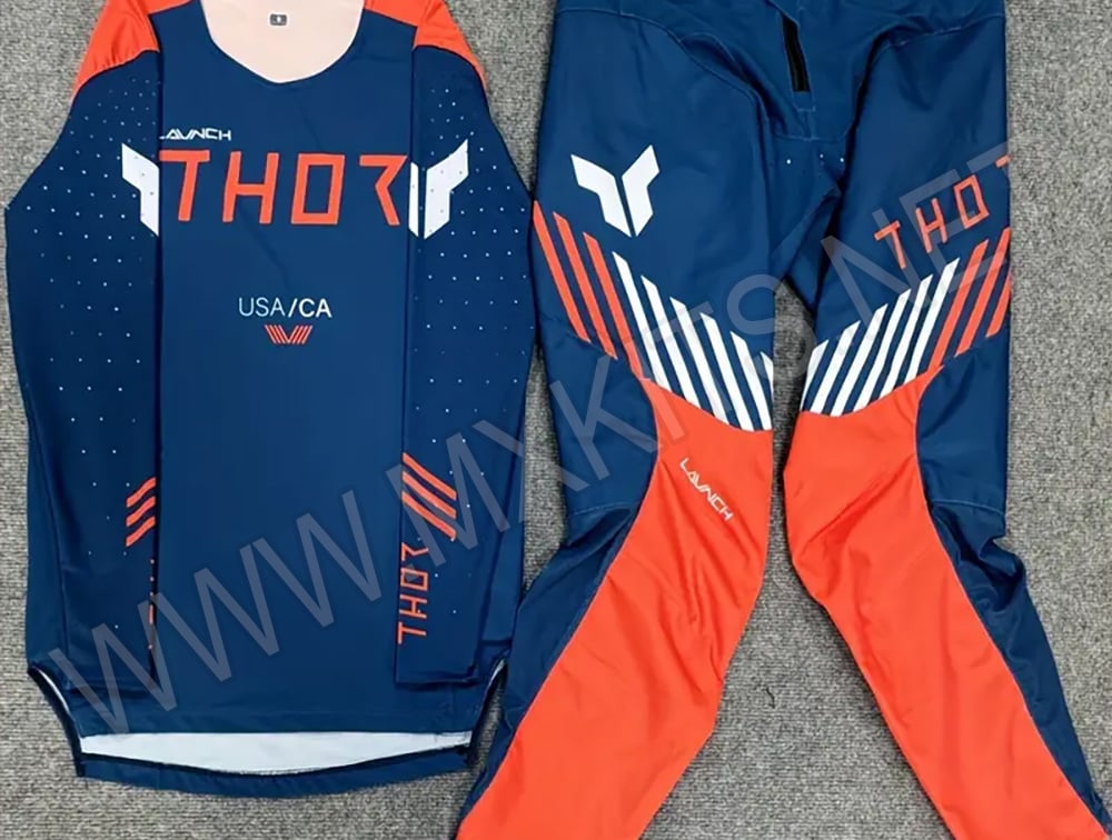 Thor Launchmode Zone Blue 2025 Gear Set | MX KITS