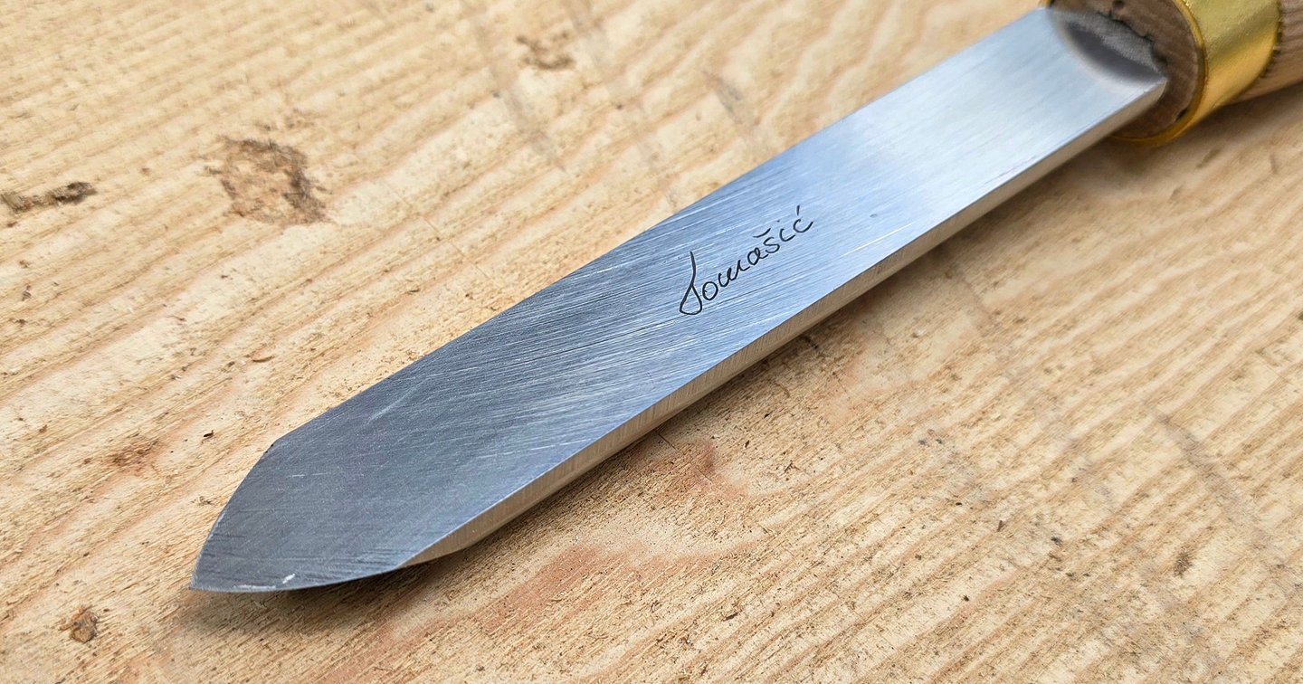 Tomašić Signature SPEAR POINT SCRAPER | Tomasic Woodturning