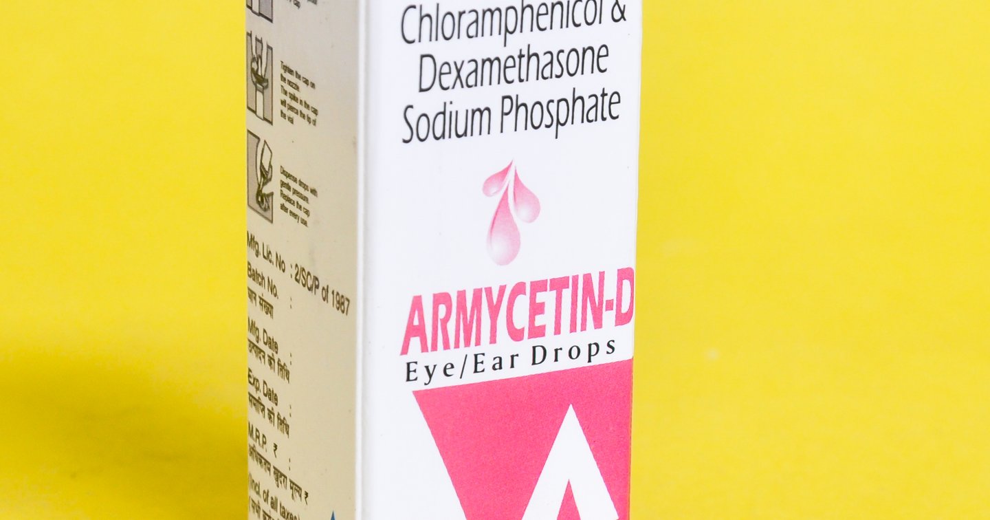 Armycetin-D Eye/Ear Drops | AGRON REMEDIES