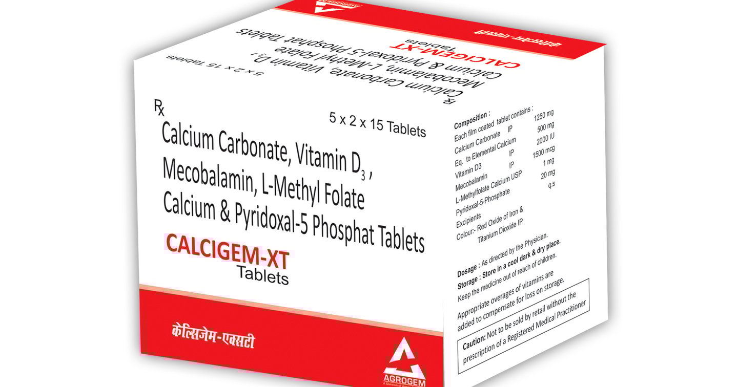 Calcigem-XT Tablets | AGRON REMEDIES